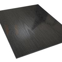 China 1000-1500mm Cold Way Black Titanium Tree Skin Chemical Etched Decorative Stainless Steel Panels for sale