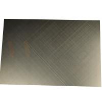 China Quality Control Cross Hairline Finished Green Bronze 0.3mm SS Decorative Sheets for sale
