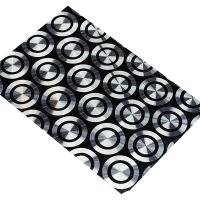 China 201 304 316 Decorative Stainless Steel Sheet Cold Rolled Black Titanium 3D Laser Polishing for sale