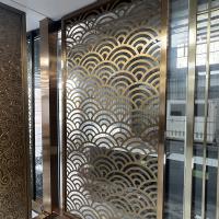 China 1219mmx2438mm Stainless Steel Screen Partition Inox Divider 201 304 316 for sale