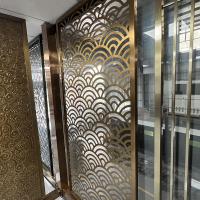 China 1219mmx2438mm Stainless Steel Screen Partition Inox Divider 201 304 316 for sale