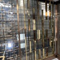 China Metal Titanium Stainless Steel Screen Partition for sale