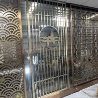 China Architectural Stainless Steel Screen Partition Custom Made Metal Wall Divider for sale