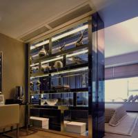 China 1219mm Stainless Steel Screen Partition Interior Living Room Divider For Luxury Villa Decoration for sale