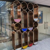 China 2000mm Art Stainless Steel Screen Partition for sale