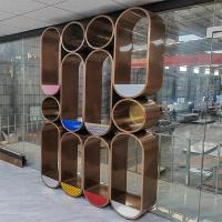 China 2000mm Art Stainless Steel Screen Partition for sale