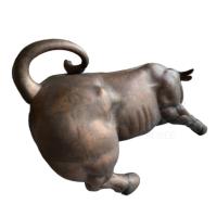 China Antique Bronze Cow Shape Sculpture Bending Custom Stainless Steel Fabrication for sale