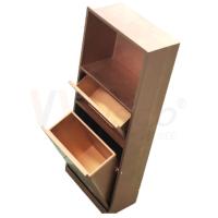 China Laser Cutting Metal Fabrication Brushed Custom Stainless Steel Shelves for sale