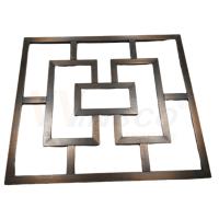 China Decorative Stainless Steel Metal Fabrication Metal Wall Panels Room Divider 201 304 316 Grade for sale