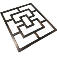 China Decorative Stainless Steel Metal Fabrication Metal Wall Panels Room Divider 201 304 316 Grade for sale