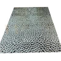 China Decorative 8K Mirror Black Titanium Honeycomb Design Pattern Stainless Steel Embossed Finished for sale
