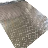 China Anti Skid Embossed Stainless Steel Sheet for sale