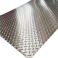China Anti Skid Embossed Stainless Steel Sheet for sale