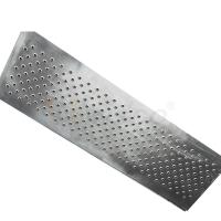 China A240 201 304 316 2mm Perforated Stainless Steel Sheet Hairline Finished for sale