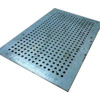 China Round Hole 304 Perforated Stainless Steel Sheet SS 201 316 With Pickled Surface for sale
