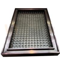 China Coffee Color Stainless Steel Decorative Wire Mesh Panels 201 304 316 Grade for sale