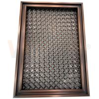 China Red Bronze Ornamental Stainless Steel Woven Screen 201 304 316 Grade for sale
