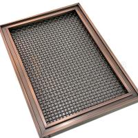 China Yellow Bronze Stainless Steel Decorative Wire Mesh AISI 201 304 316 Architectural for sale