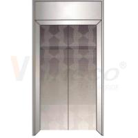 China 2mm Elevator Stainless Steel Sheet Grey Color Mirror Finished Metal Etched Pattern for sale