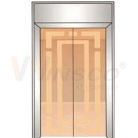 China PVD Gold Elevator Stainless Steel Sheet ASTM 201 304 316 Cold Rolled For Decoration for sale