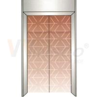 China 0.3-3mm Elevator Stainless Steel Sheet JIS Standard Bronze Coating Mirror Finish Etched for sale