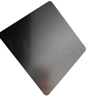 China 4x8ft Satin Hairline Stainless Steel Sheet for sale