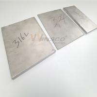 China 2438mm Hot Rolled Stainless Steel Plate AISI 201 304 316 Custom Thickness for sale