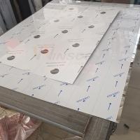 China Hairline PVD Titanium Gold Coating Etched Stainless Steel Sheet For Elevator Door Panels for sale