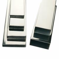 China Decorative Hollow Stainless Steel Rectangular Pipe for sale