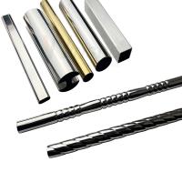 China Custom AISI 201 304 316 Stainless Steel Decorative Tube - Round Square Rectangular Oval Shapes for sale