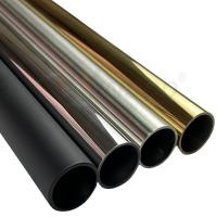 China AISI 304 316 Decorative Stainless Steel Tubes with Customizable Surface Finish for Bathroom Fixtures and Shower Enclosures for sale