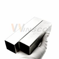 China 600 Grit Polished AISI 201 304 Stainless Steel Square Tube Inox Square Pipe for Decorative Applications for sale