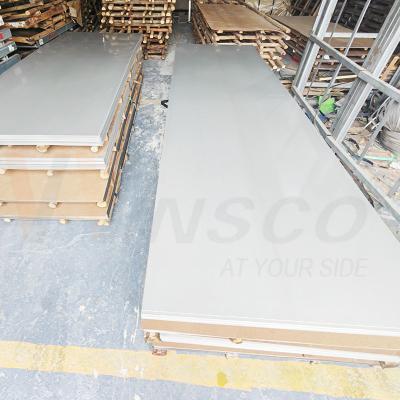 China AISI 201 Cold Rolled Easy Cutting Stainless Steel 2B Mill Edge Sheet With 1250mmx2500mmx0.9mm for sale