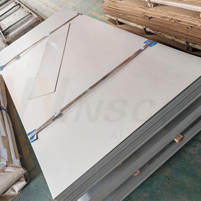China High Temperature Resistance 4x8ft Inox 2B Surface Sheet 1.2mm Thickness 2440mmx1220mm AISI 201 Stainless Steel Plate for sale