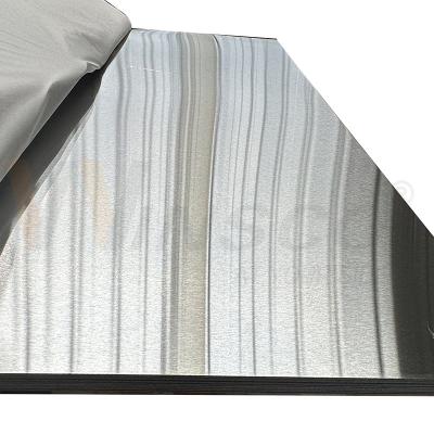 China SS 316 Inox No.4 Sheet 0.4mm 0.5mm 0.6mm 0.7mm 0.9mm 1.0mm Not Easy To Fade Stainless Steel Satin Plate 1220mmx2440mm for sale