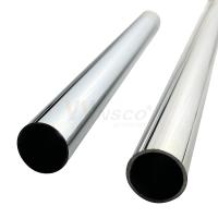 China 0.4mm-2.0mm Thickness 3/4'' Inox Round Tube 201 304 316 Grade 19.1mm Mirror Satin Finish Stainless Steel Pipe for sale