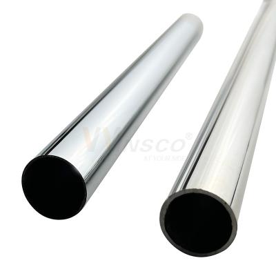 China 0.4mm-2.0mm Thickness 3/4'' Inox Round Tube 201 304 316 Grade 19.1mm Mirror Satin Finish Stainless Steel Pipe for sale