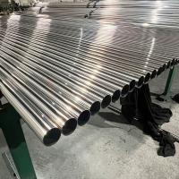 China 35mm Diameter Stainless Steel Round Pipe with 0.4-3.0mm Wall Thickness and Mirror Satin Finish for sale