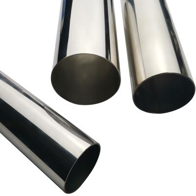 China 57mm OD 2-1/4 Inch Mirror Polished Stainless Steel Round Tube in 201/304/316 Grades for sale