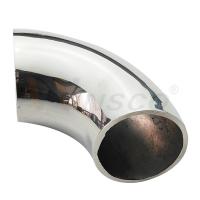 China 25.4mm (1 Inch) Stainless Steel 90 Degree Weld-On Handrail Elbow with 66mm Arc Length - SS201/304/316 Mirror or Satin Finish for sale