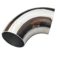 China VVINSCO 50.8mm (2 Inch) 90 Degree Stainless Steel Handrail Elbow Connector in AISI 201/304/316 with Mirror/Satin Finish for sale