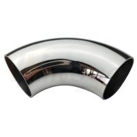 China Easy Installation SS 201 304 316 Mirror Satin Inox Stair Accessories 63.5mm 2 1/2 Inch OD Stainless Steel Handrail Elbow for sale
