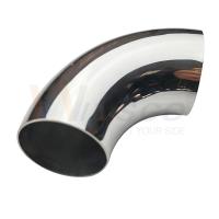China VVINSCO 76.2mm (3 Inch) 90° Stainless Steel Handrail Elbow in AISI 201/304/316 with Mirror Polish or Satin Finish for sale