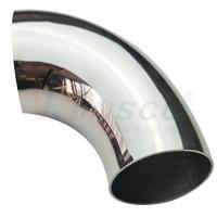 China VVINSCO 76.2mm (3 Inch) 90° Stainless Steel Handrail Elbow in AISI 201/304/316 with Mirror Polish or Satin Finish for sale