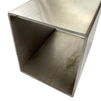 China SUS 201 AISI 304 TP 316 Grade Large Size Inxo Thick Wall Tube 120mmx120mm Stainless Steel Square Pipe for sale