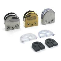 China Stainless Steel Glass Railing Clamp Bracket - Corrosion Resistant with Multiple Finishes for Frameless Glass Panels for sale