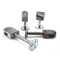 China Stainless Steel Glass Railing Clamp Bracket - Corrosion Resistant with Multiple Finishes for Frameless Glass Panels for sale