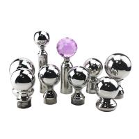 China Stainless Steel Railing Ball Finial & Decorative Handrail Post Cap | 201 304 316 for sale