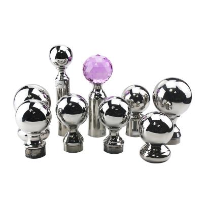 China Stainless Steel Railing Ball Finial & Decorative Handrail Post Cap | 201 304 316 for sale