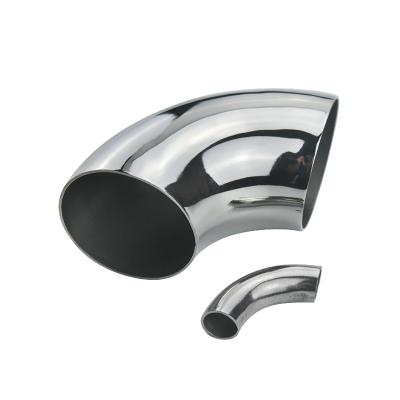 China Custom 304 316 Stainless Steel Handrail Elbows for Round Tube Railings for sale